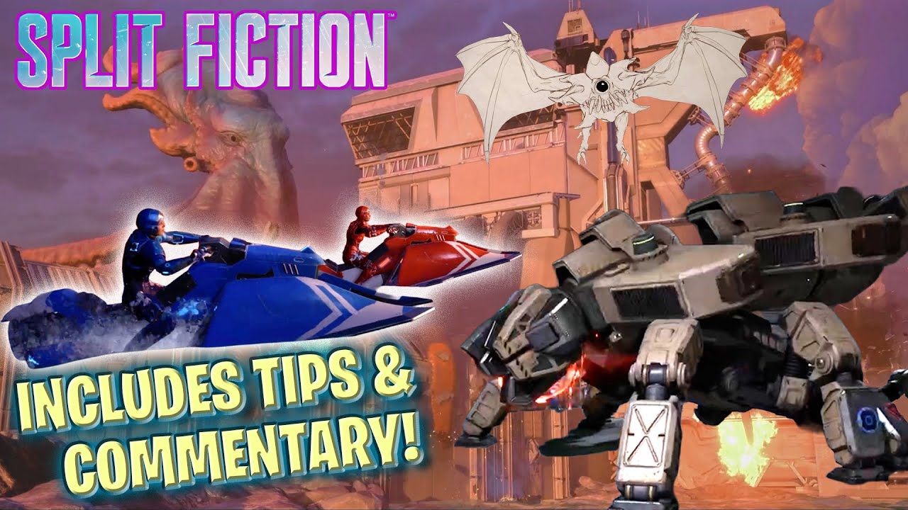 SPLIT FICTION - Chapter 4 FULL WALKTHROUGH + Tips (with commentary ...
