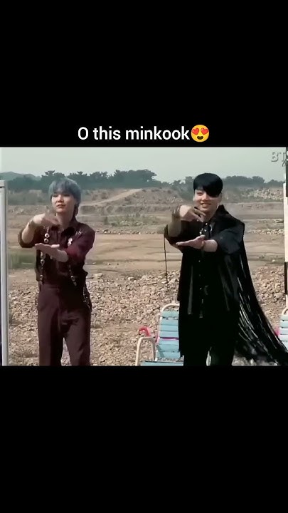 looking so cute with each other 💜🤗#minkook#jk#min yoongi#bts#btsvideo# ...