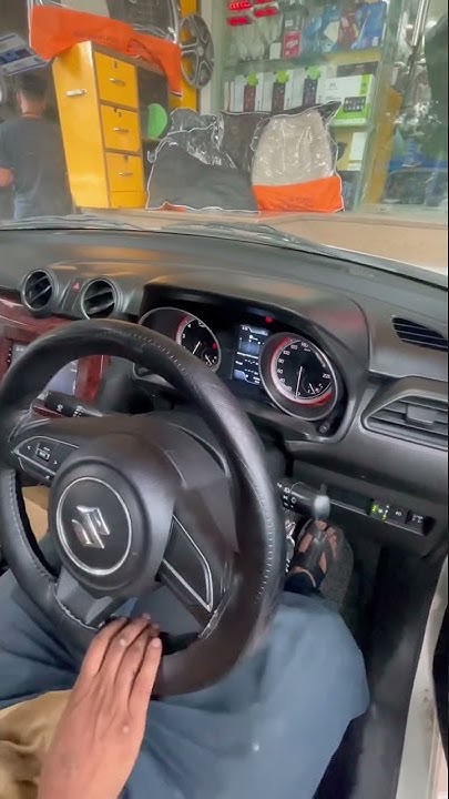 Swift modified Swift top model speedometer genuine Swift steering control installation genuine ...