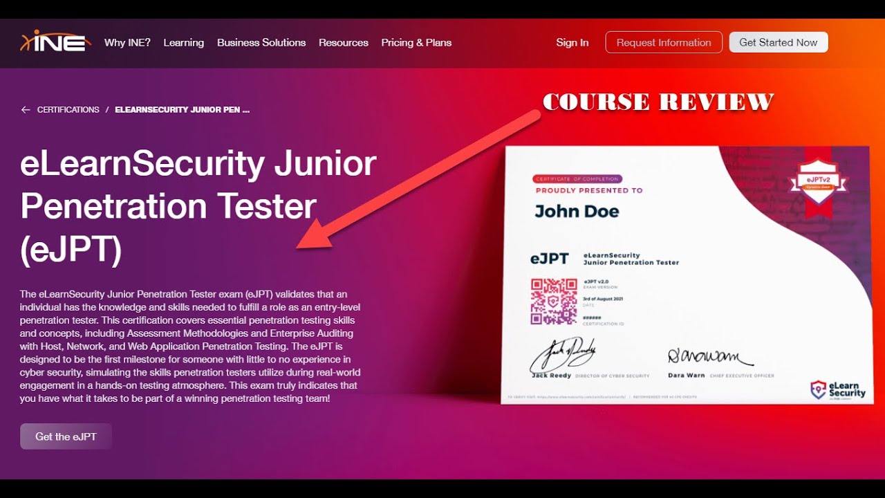 EJPT Course Review - YouTube