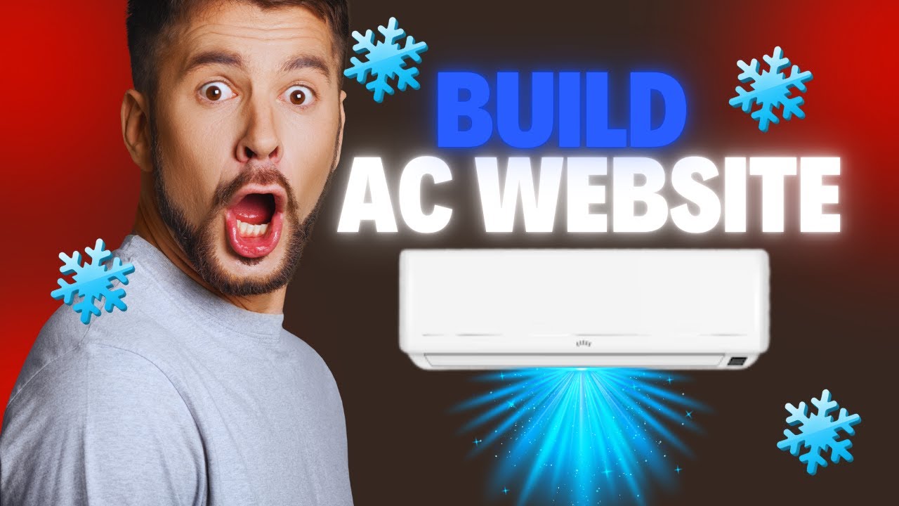 🚀 Build an AC Website in Minutes! | Ultimate Guide for Air Conditioning ...