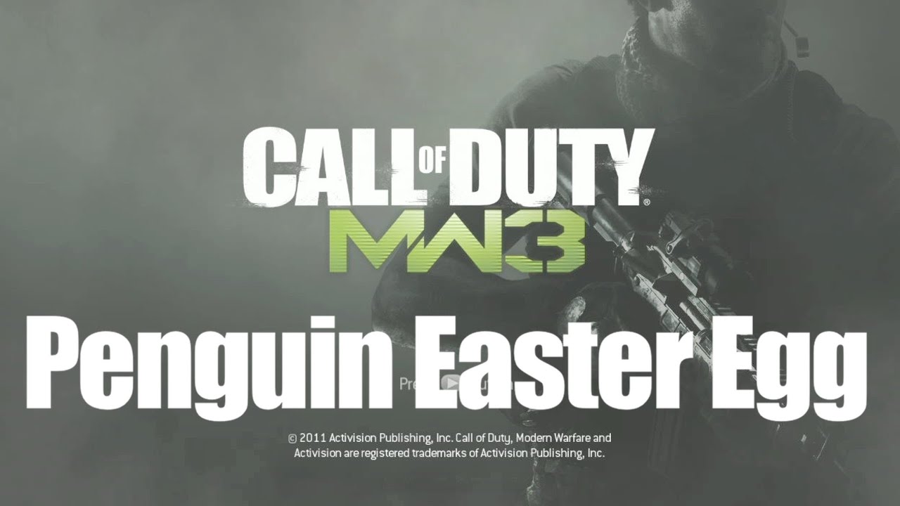 Call of Duty: Modern Warfare 3 - Penguin Easter Egg | Rooster Teeth ...