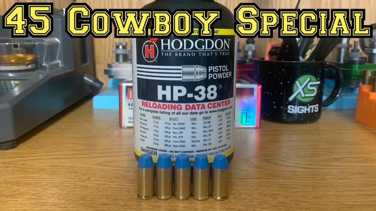 Reloading 45 Cowboy Special with Lee 452-230-TC Bullets and Hodgdon ...