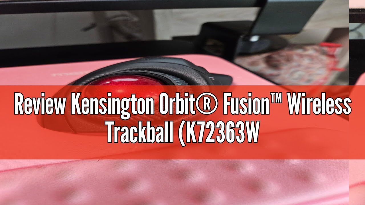 Review Kensington Orbit® Fusion™ Wireless Trackball (K72363WW), Black ...