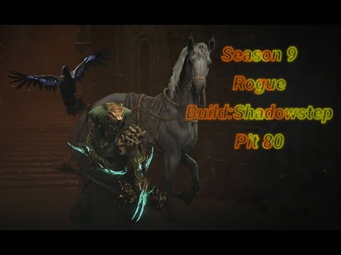 Diablo 4 Season 9 Rogue Build Shadowstep Pit 80 - YouTube