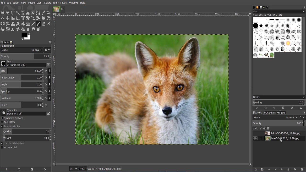 GIMP Layers Tutorial How To Use Layers In GIMP GIMP Basics Layer GIMP Layers Tutorial How To Use Layers In GIMP GIMP Basics Layer