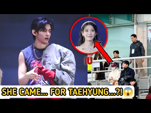 🔴 1 Minute Ago! IU Showed Up?! Was She There to See Taehyung?! 😳🔥