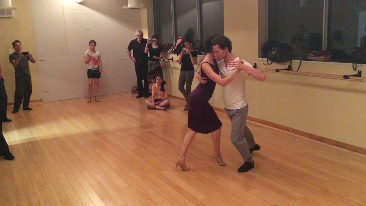 Aja Fenn and Gabriel El Huracán - class review - YouTube