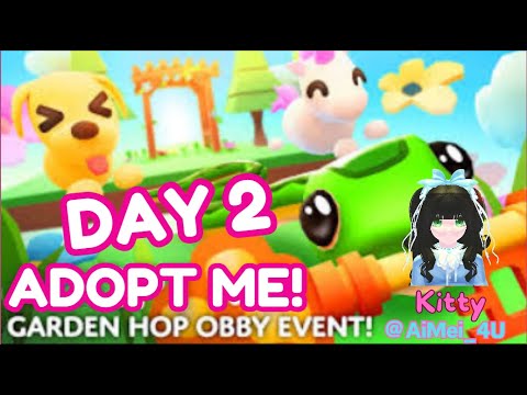 Roblox Adopt Me! DAY 2 Garden Hop Obby Event! How to get KEY in Second ...