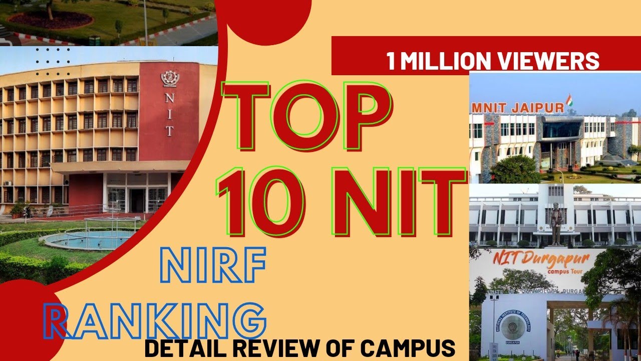 TOP 10 NIT nirf ranking - YouTube