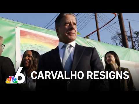 Alberto Carvalho resigns as L.A. schools Superintendent months after FBI raid, district says