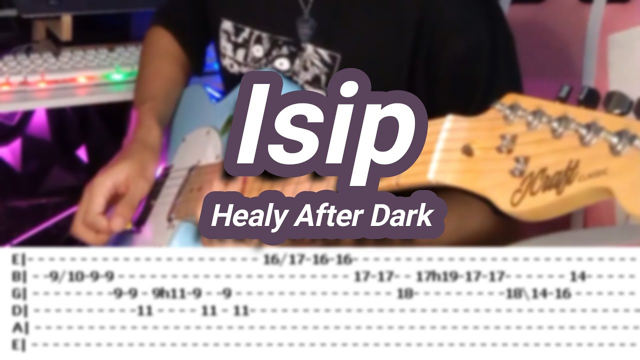 Isip |©Healy After Dark |【Guitar Cover】with TABS - YouTube