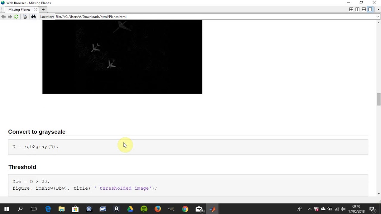 Count The Missing Objects In Matlab Using Bwlabel Regionprops Strel And Dilate Youtube
