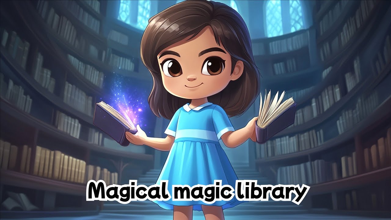 The Secret Door to a Magical Library | Lucy's Adventure Begins! - YouTube