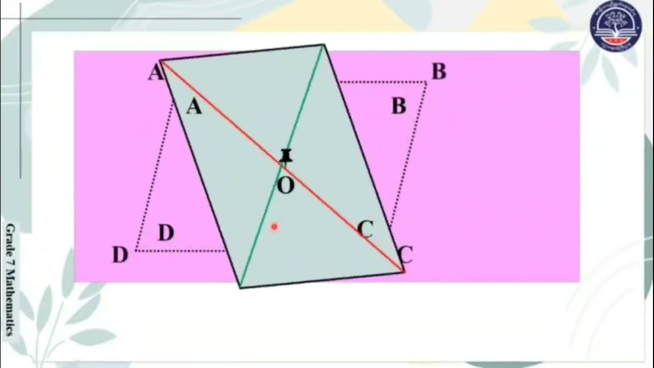 Grade 7 သင်္ချာအတွဲ ၂ ၊ အခန်း ၁ အနားပြိုင်စတုဂံများနှင့်တြာပီဇီယမ်များ၊အပိုင်း ၃ ၊ စာမျက်နှာ