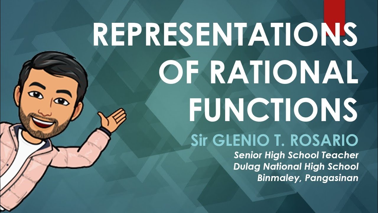 Representations of Rational Functions | General Mathematics | Tagalog ...