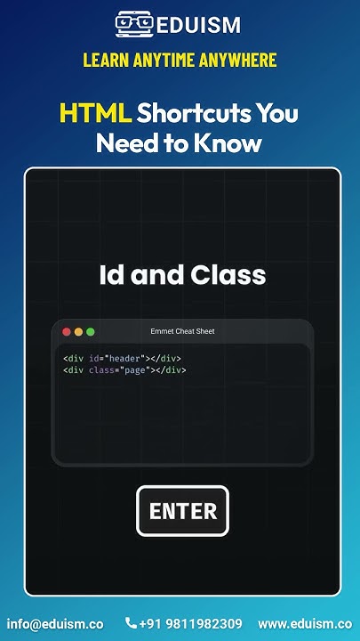 Html Shortcuts You Need To Know Css Html Javascript Js Cssbeginners Dataanalysis Ai Ml