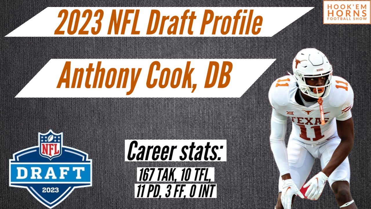 2023 NFL Draft Scouting Report: Texas S Anthony Cook - YouTube