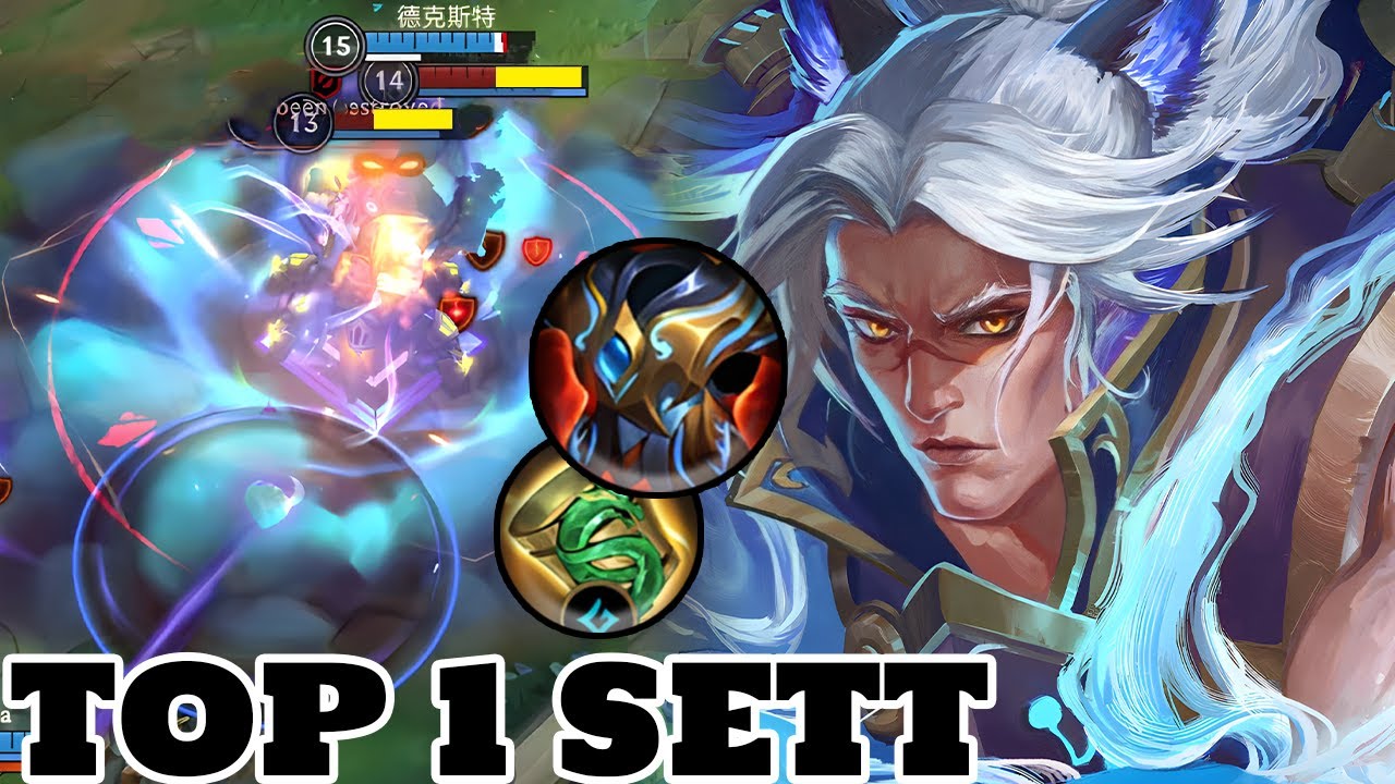 Wild Rift Sett - Top 1 Sett Gameplay Rank Grandmaster - YouTube