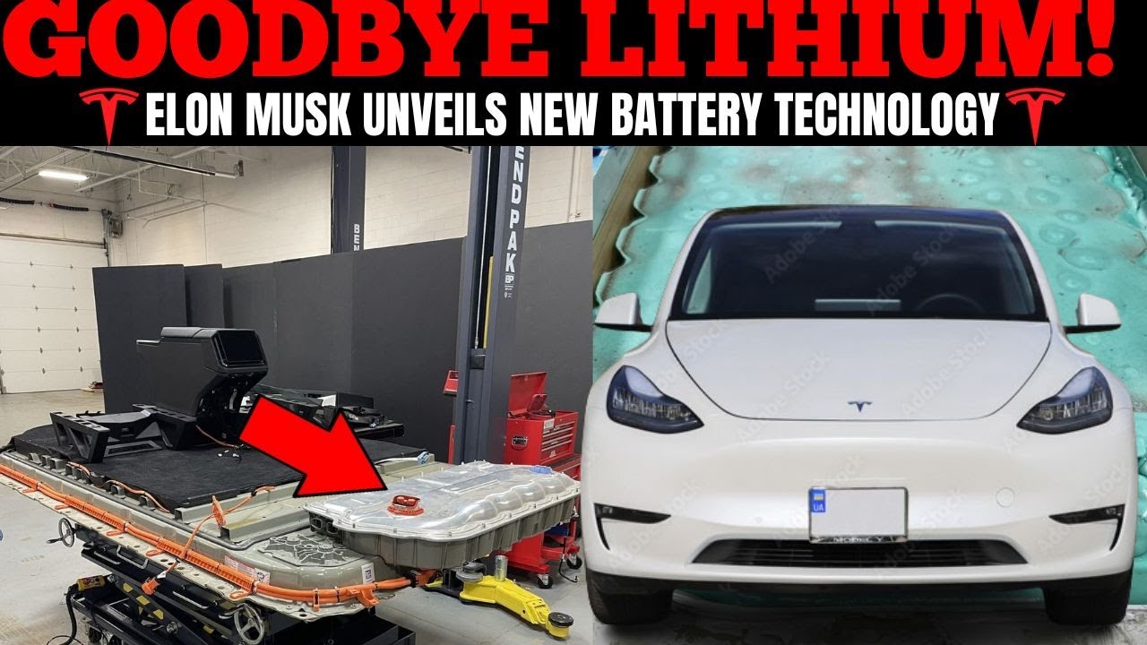 GOODBYE LITHIUM! Tesla Unveils New M3P Battery Technology For Project ...