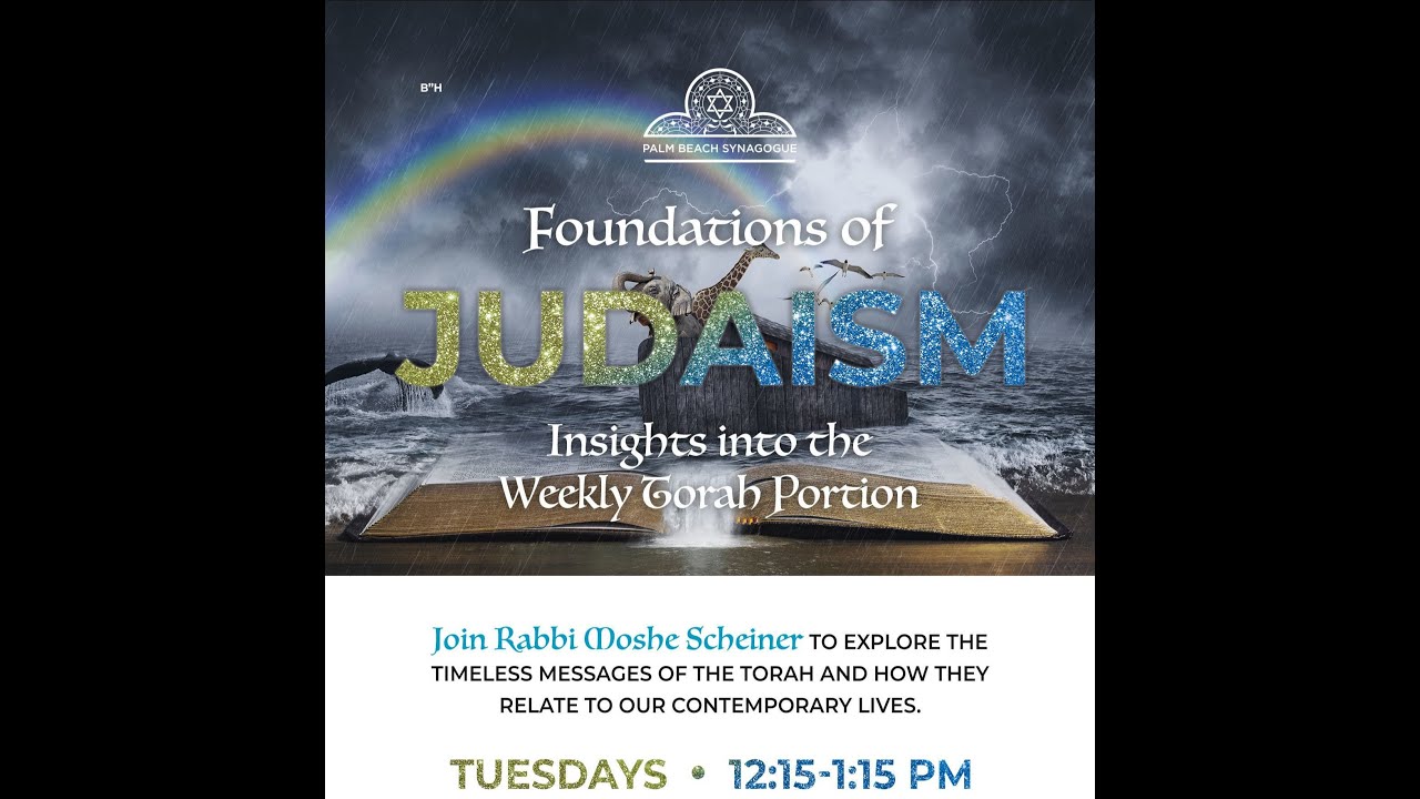 Foundations of Judaism Torah Class, May 12, 2020 - YouTube