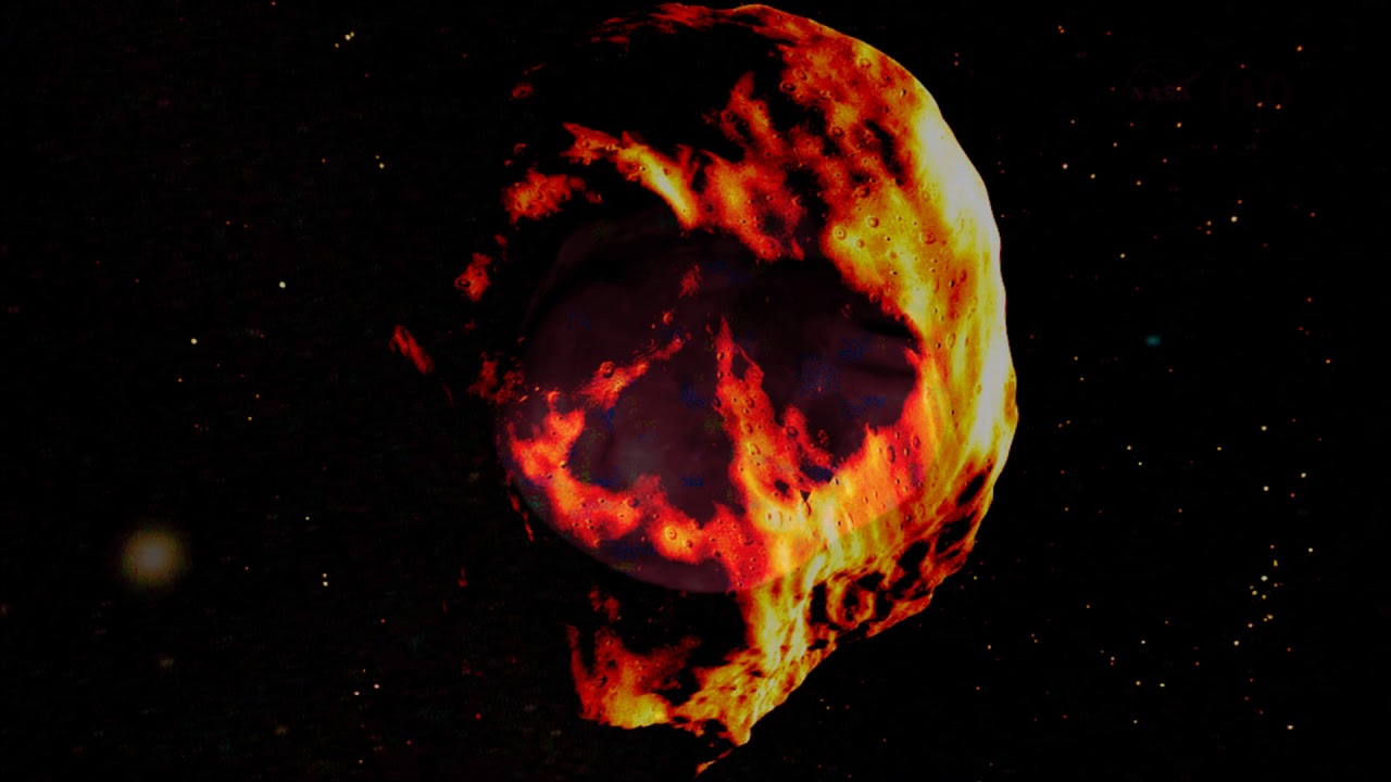 Human Skull Asteroid 2015 TB145 Flyby November 11, 2018 - YouTube