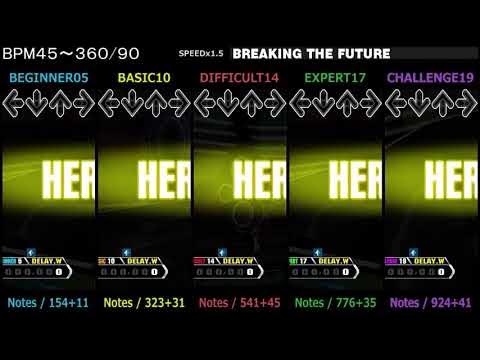 DDR / BREAKING THE FUTURE - SINGLE (DanceDanceRevolution A3) - YouTube