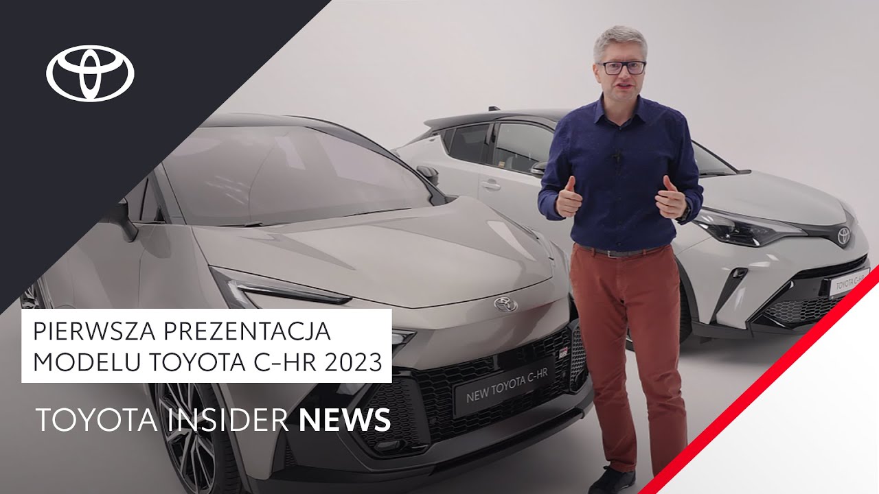 Pierwsza prezentacja modelu Toyota C-HR 2023 | Toyota Insider News ...