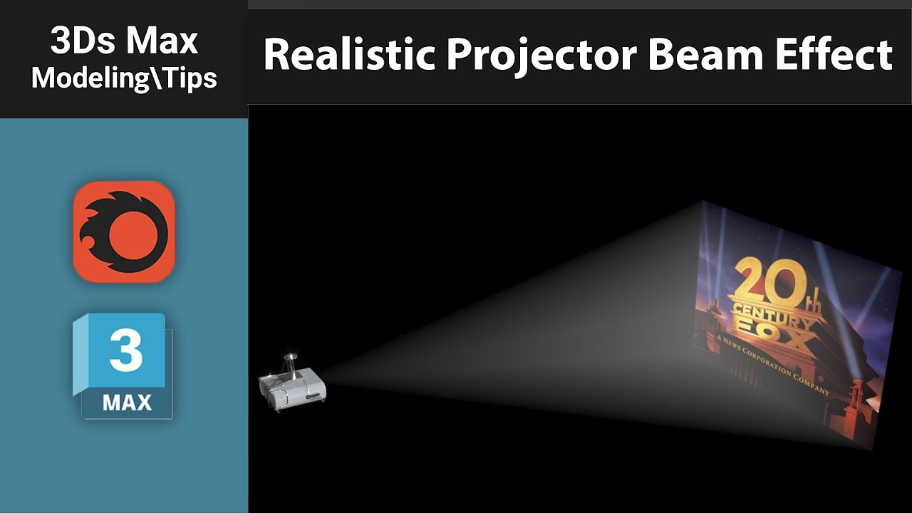 How to Create a Realistic Projector Beam in 3Ds Max with Corona ...