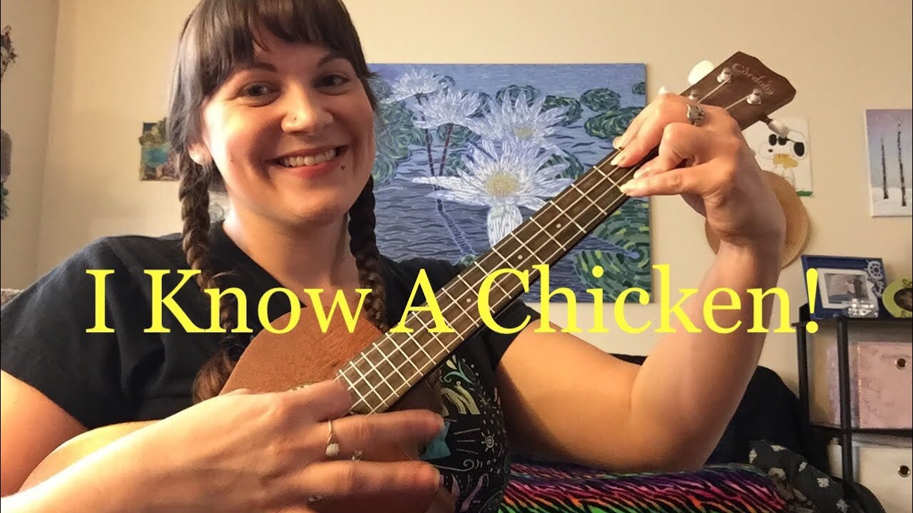 I Know A Chicken Ukulele Cover ! - YouTube