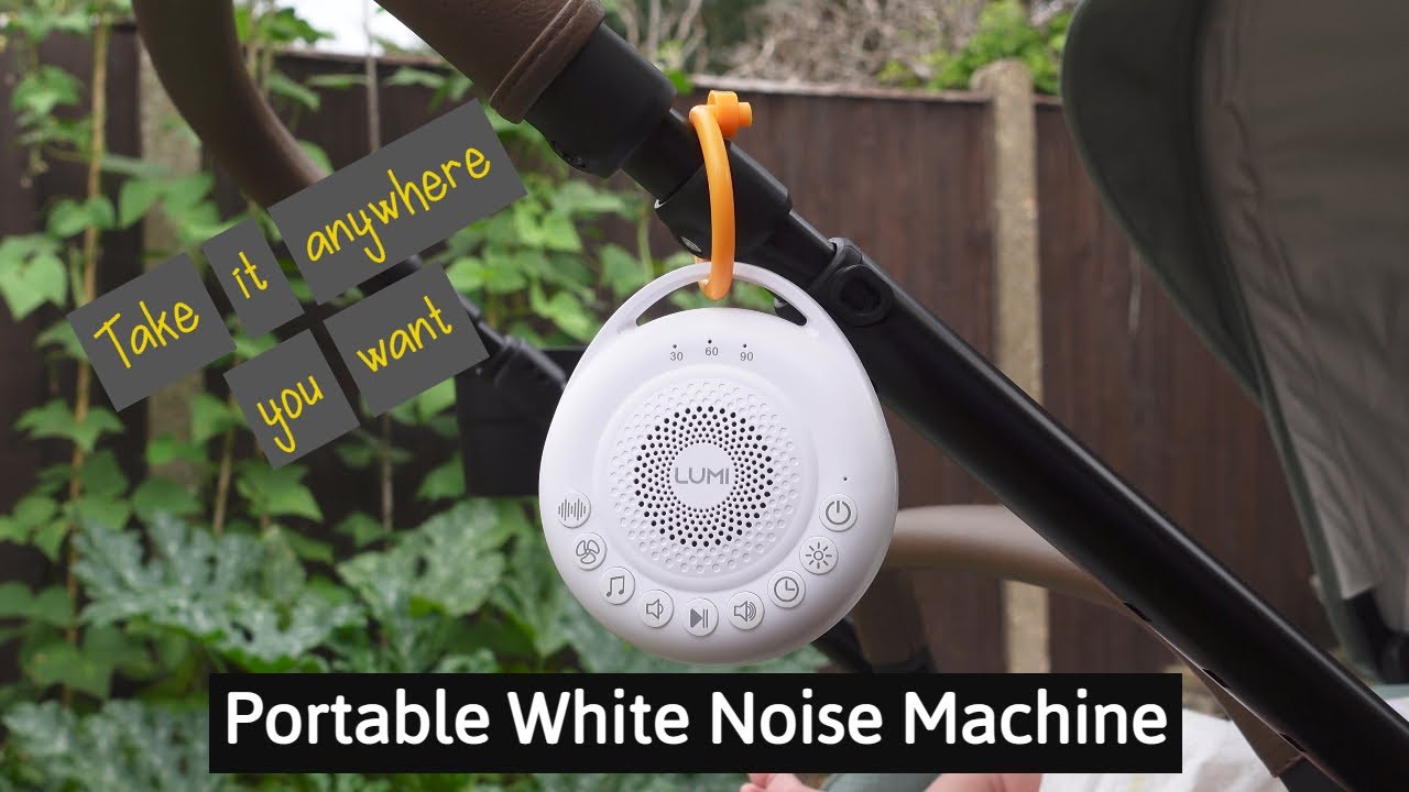 Portable White Noise Machine | For home and travels anywhere - YouTube