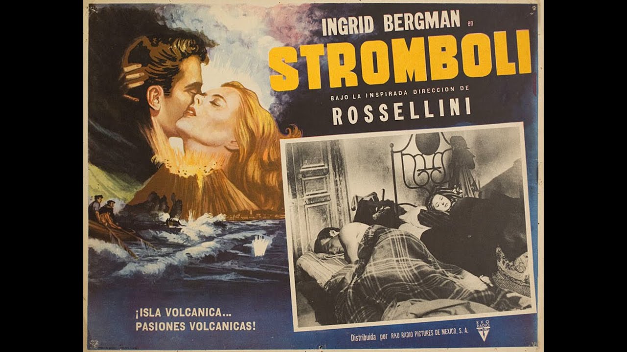 STROMBOLI (1950) Theatrical Trailer - Ingrid Bergman, Mario Vitale ...