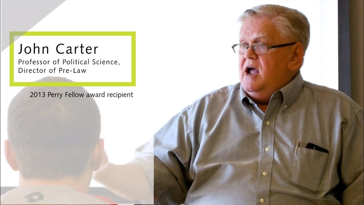 The Carolyn and Tad Perry Fellow - John Carter - YouTube