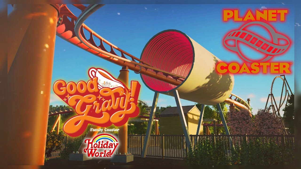 Good Gravy! | Sunset POV - Holiday World (Planet Coaster) - YouTube