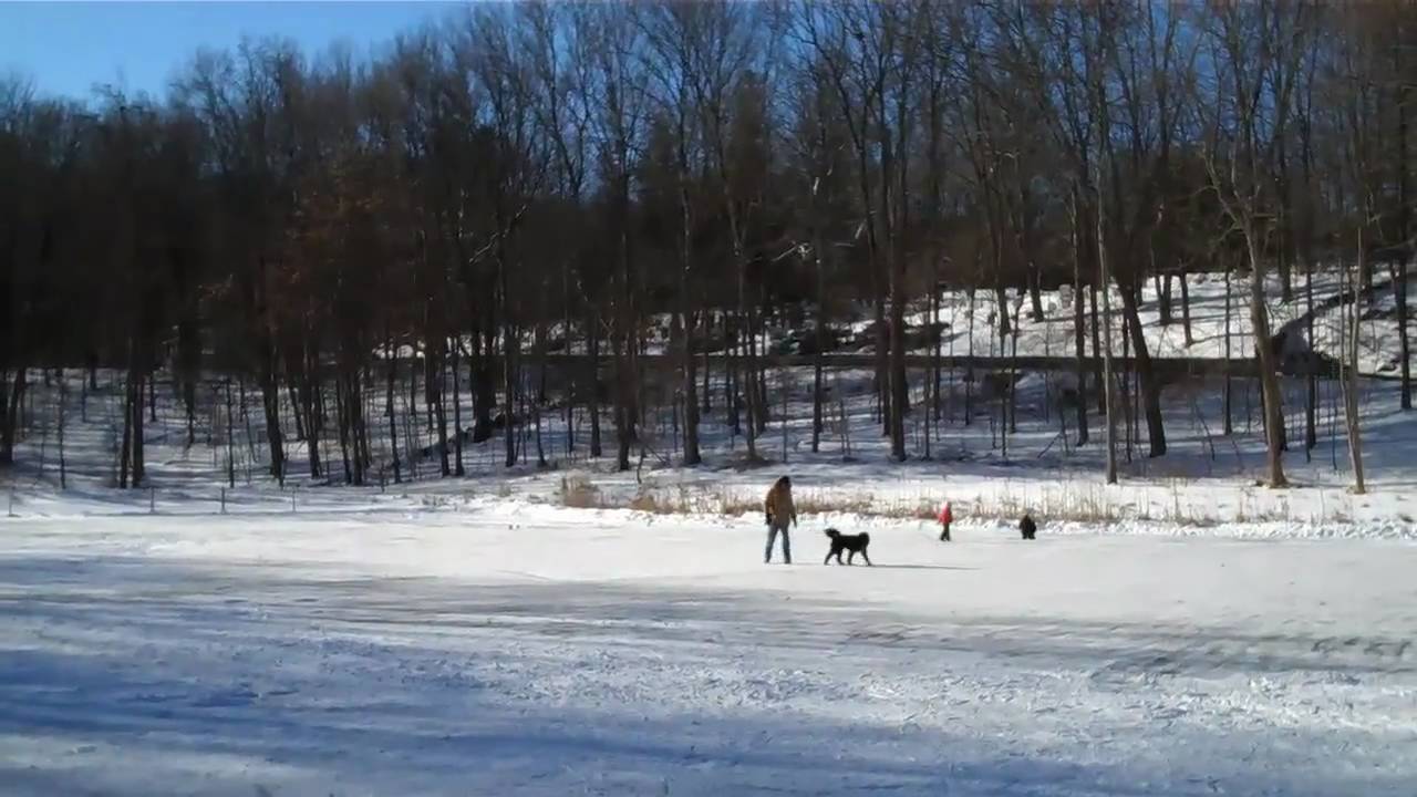 Skating on the Ponds in Pound Ridge and Katonah NY - YouTube