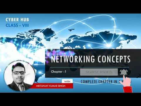 NETWORKING CONCEPTS - Class 8/ Chapter 1 - YouTube