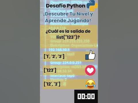 🎉 Desafío Python para Novatos: ¿Listo para el Reto? #python # ...