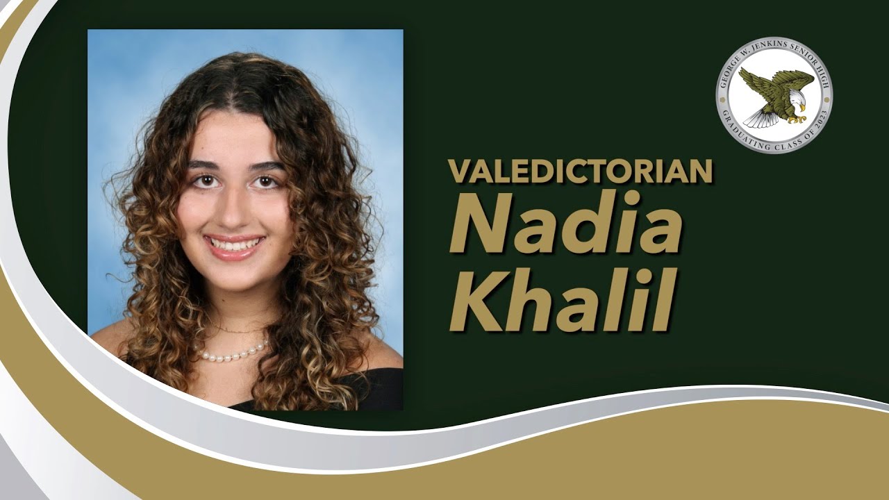 George W. Jenkins Senior High Valedictorian | Nadia Khalil - YouTube