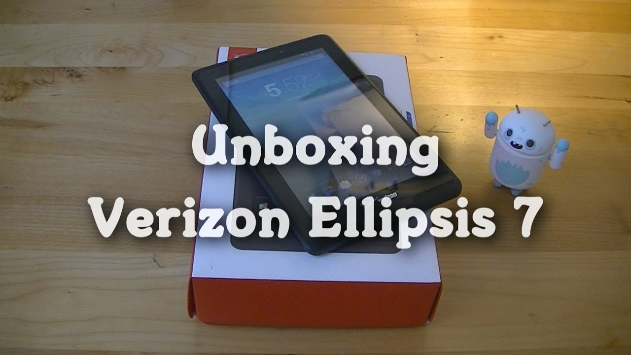 Unboxing: Verizon Ellipsis 7 - YouTube