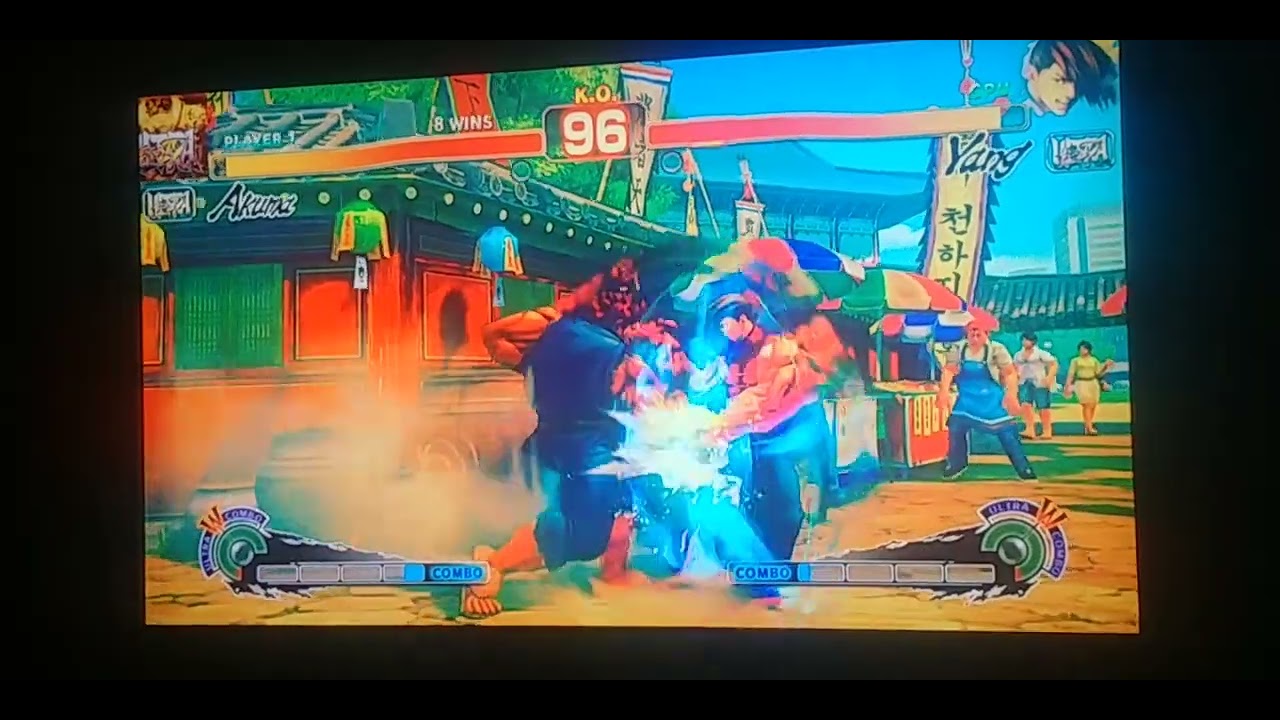 Ultra Streetfighter 4 Akuma Shakunetsu Hadoken on Yang Gyaku Ryona ...