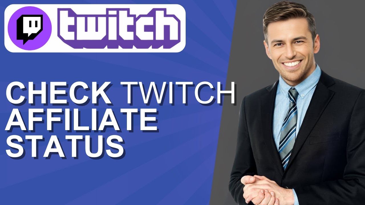 How To Check Twitch Affiliate Status - YouTube