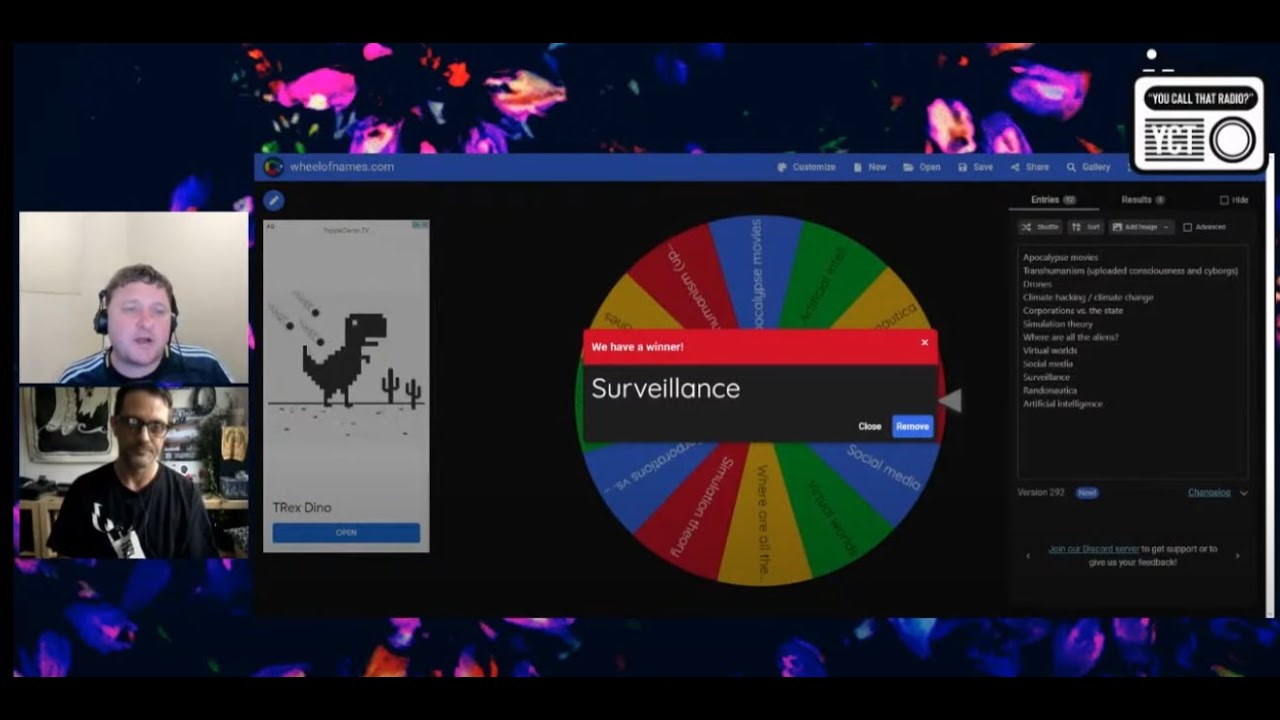 'The Wheel of Dystopia' w/ Bram E Gieben - YouTube