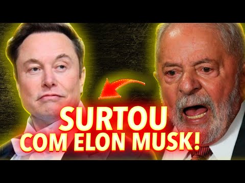 ELON MUSK DEIXOU O GOVERNO BRASILEIRO DESESPERADO E SURTO DO LULA VIROU ...