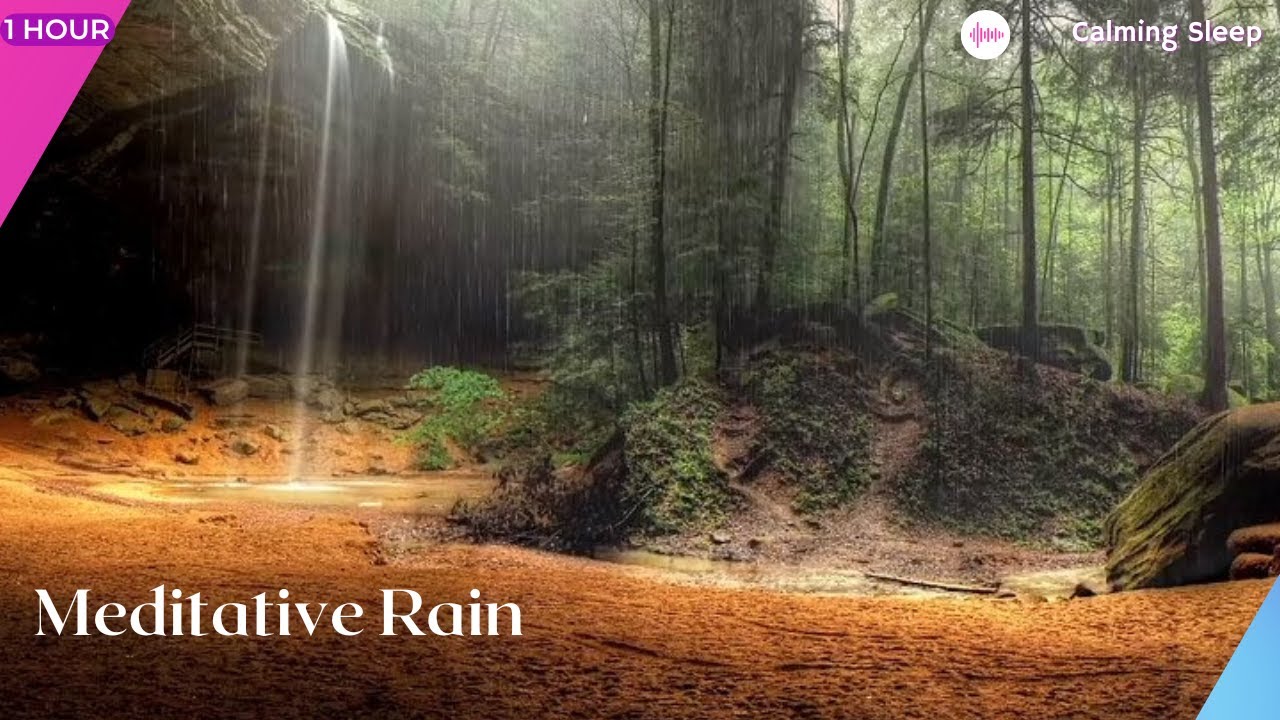 ☀️🌧 Meditative rain 🧘, sleep music, relax music, fall asleep fast 😴 - YouTube