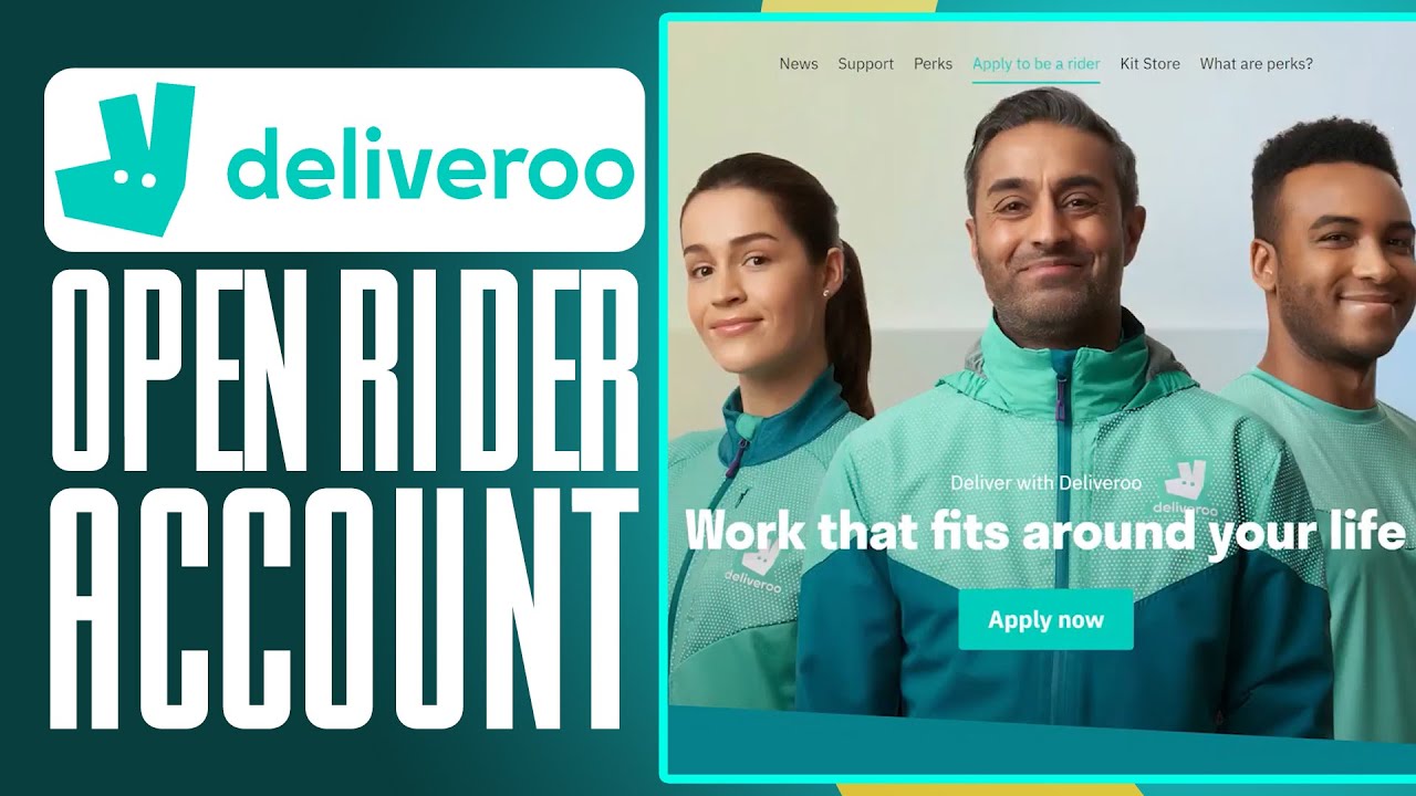 How To Open Deliveroo Rider Account In 2025: Become A Deliveroo Driver ...