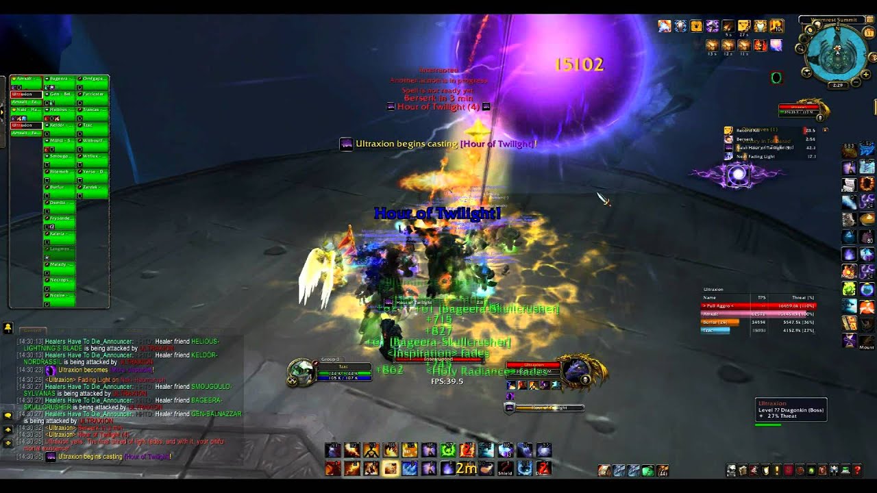 Random Raid Finder - Ultraxion (World of Wacraft Gameplay) Mage POV ...