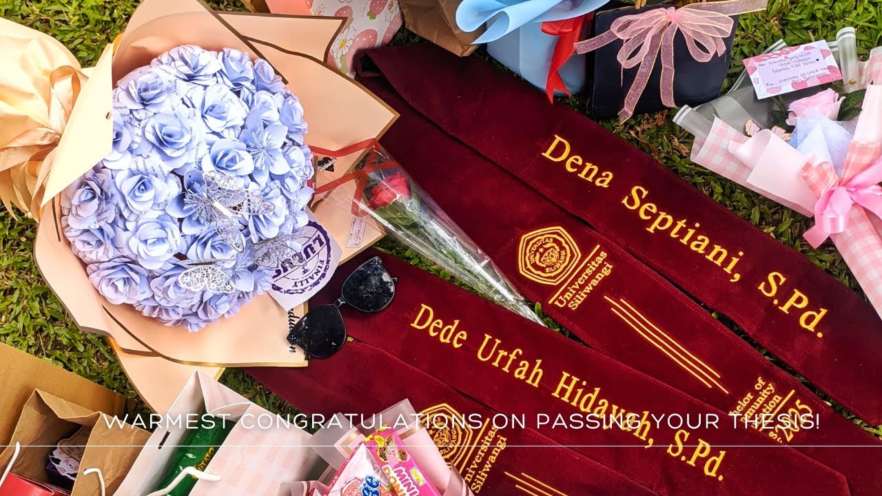 Celebrating Dena and Urfah’s thesis defense together 🎉.☘︎ ݁˖ - YouTube