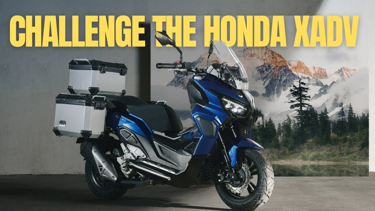 CHALLENGE HONDA X-ADV.! 2023 LEXMOTO XDV 300 LAUNCHED - YouTube