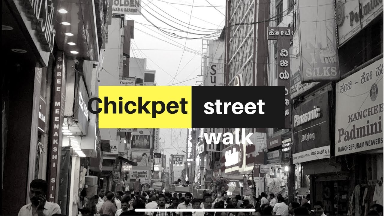 Chickpet Bangalore 4K - YouTube