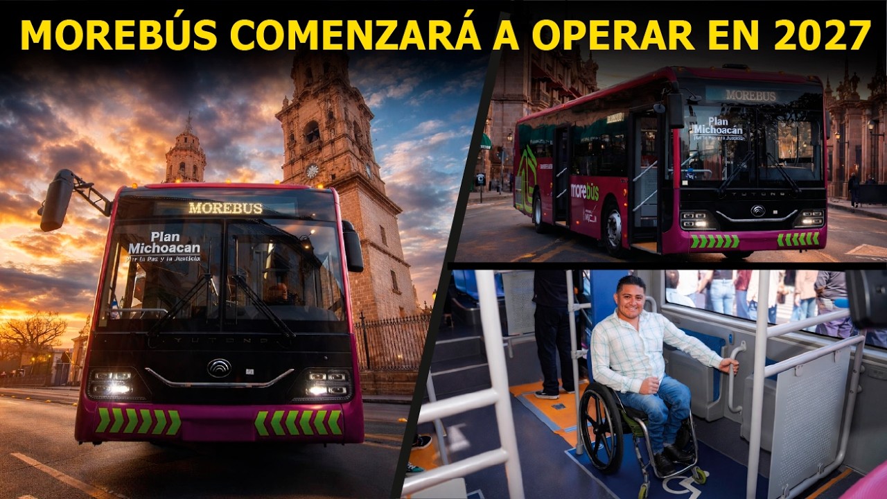 Presentación del Morebús una alternativa al transporte público - YouTube